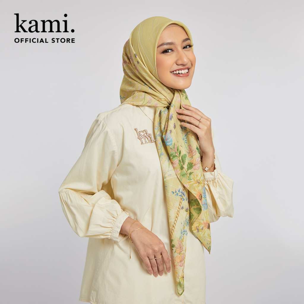 Jual Kami Immar Signature Scarf Hijab Segi Empat Paris | Shopee Indonesia