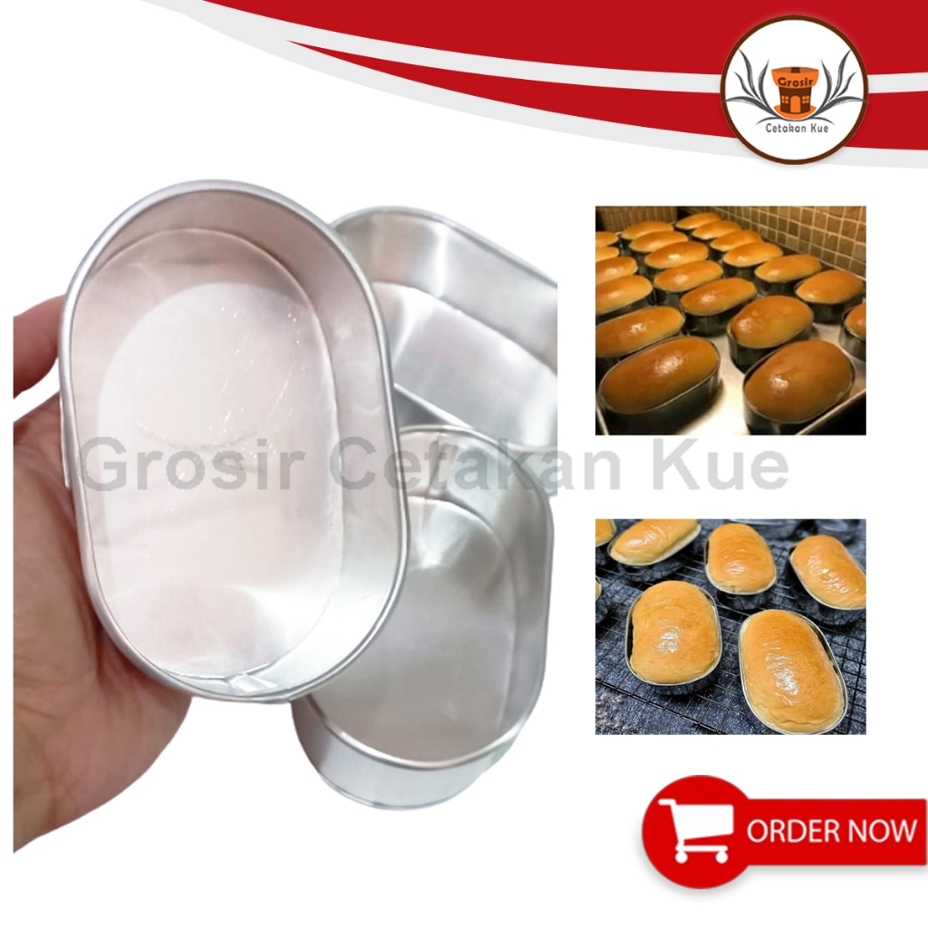 Jual PROMO LOYANG ROTI OVAL LOYANG KUE / RING ROTI/ RING OVAL / RING ...