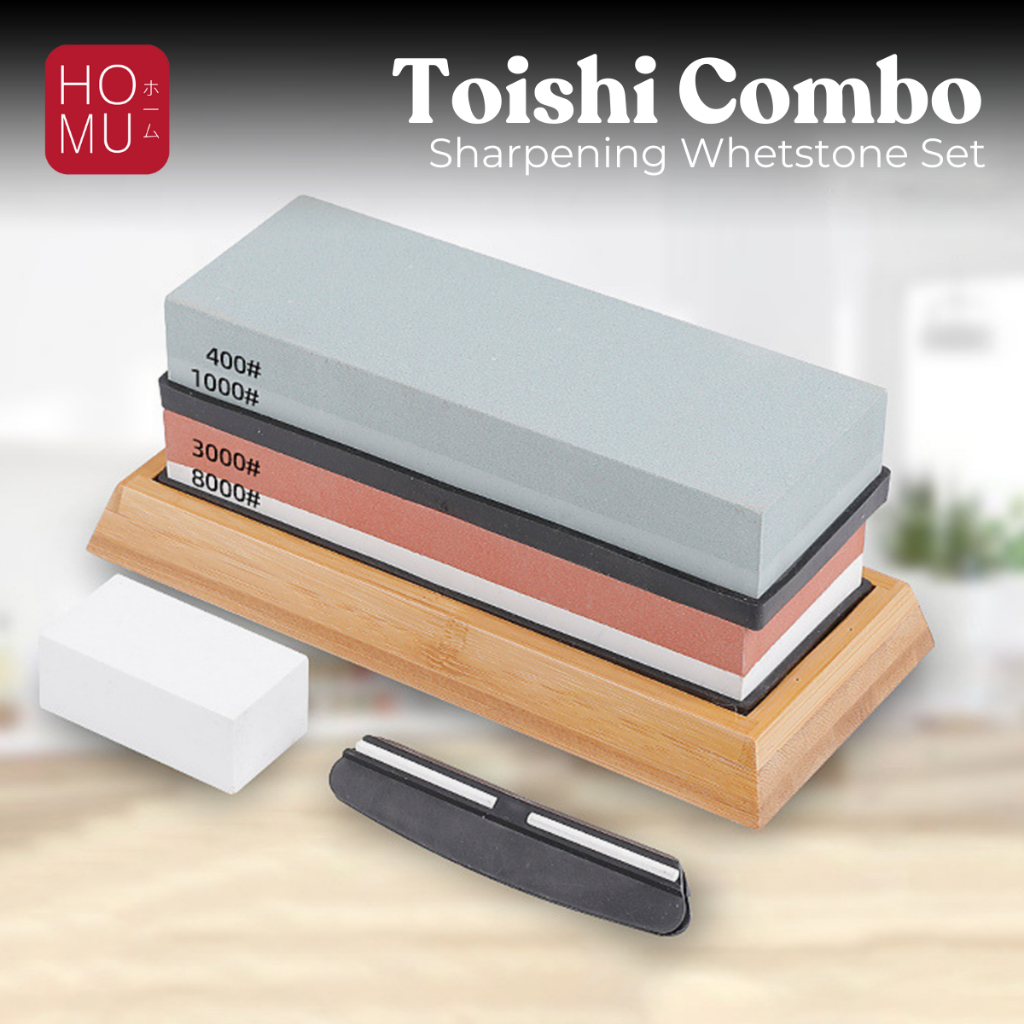 Jual HOMU TOISHI COMBO Paket 6 pcs Set Batu Asah Professional Knife ...