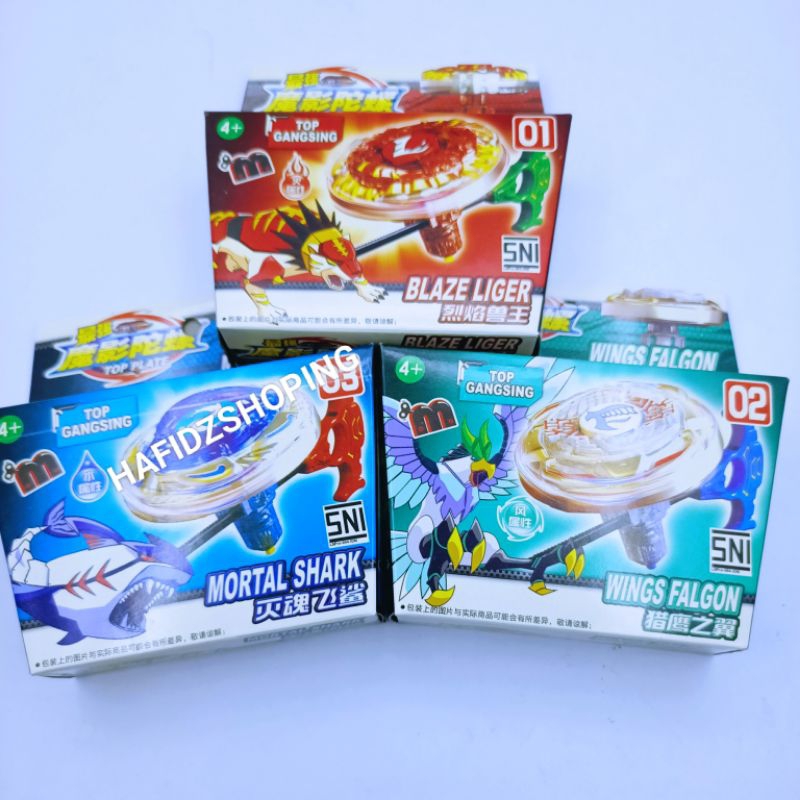 Jual Gangsing Korea Mainan Gasing Tarung Dua Tali Tarikan Double Speed ...