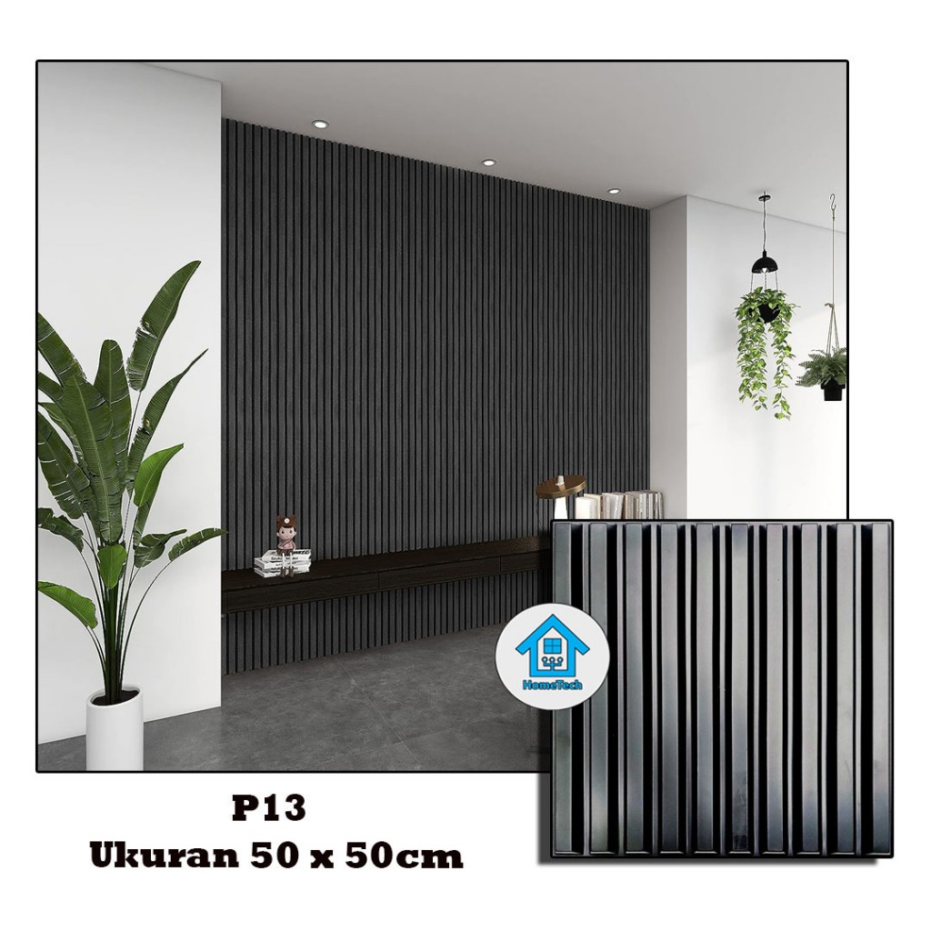 Jual HT Wallpaper Dinding 3D PVC Wall Panel Dekorasi 30cmx30cm Dan ...