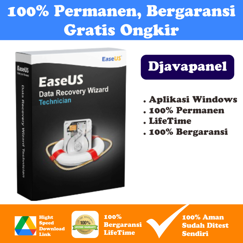 Jual EaseUS Data Recovery Wizard Technician Full Version Software PC ...