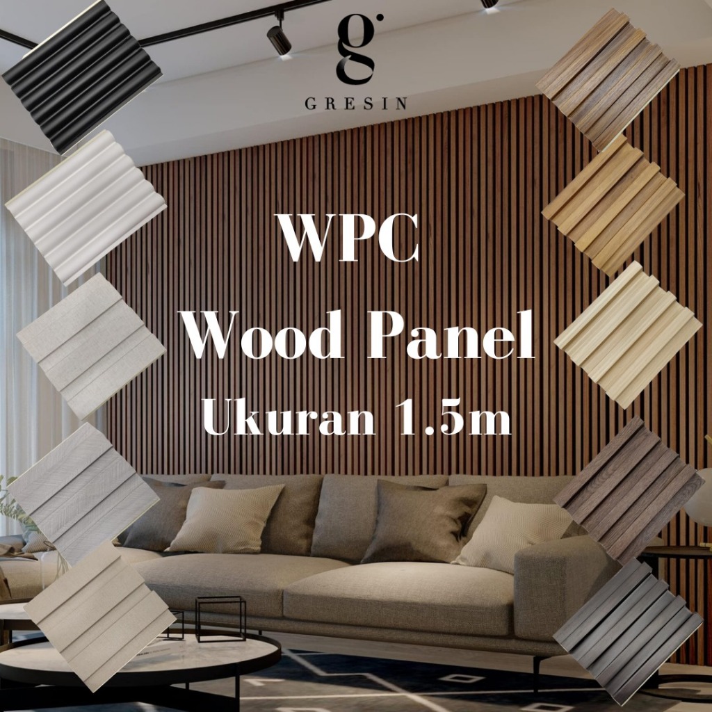 Jual Wood Panel WPC / Wall Panel PVC / Wallpanel PVC Kayu bukan ...