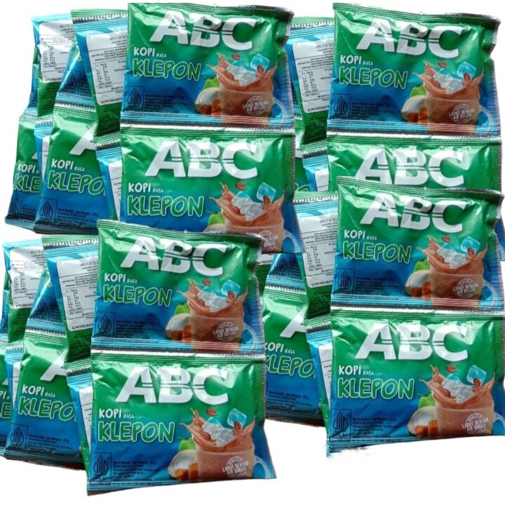 Jual ABC Klepon Kopi Instant Rasa Klepon 3in1 @25gr | Shopee Indonesia