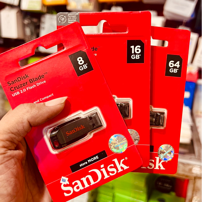 Jual ORIGINAL FLASHDISK SANDISK 64GB/ 32GB/ 16GB/ 8GB GARANSI RESMI ...