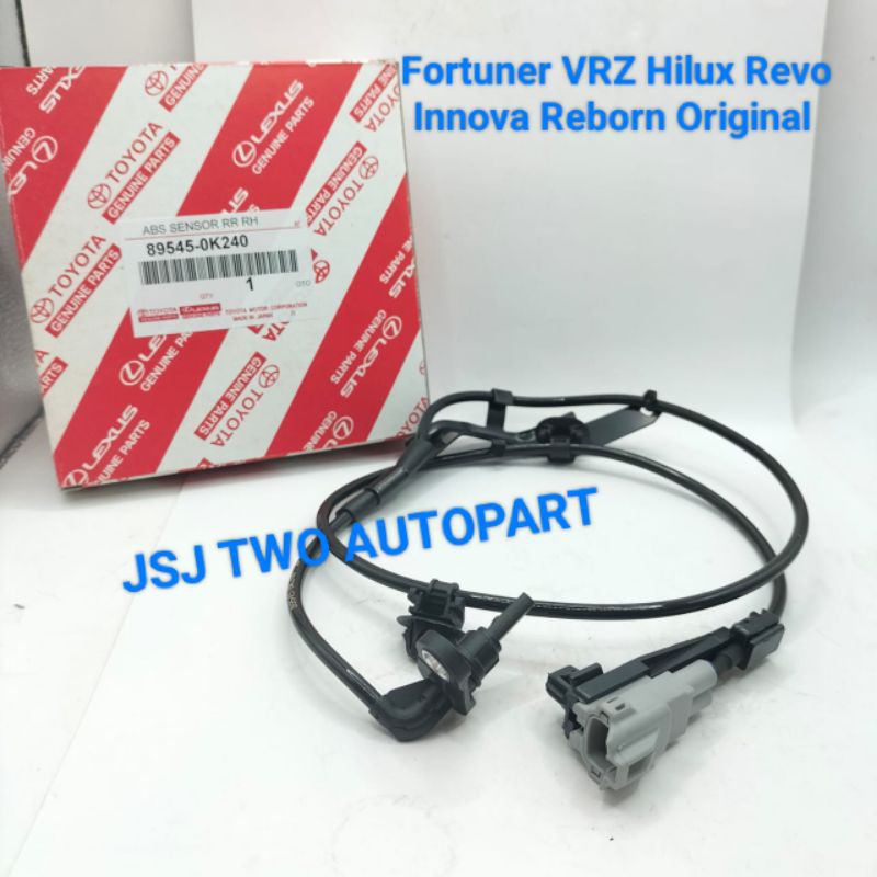 Jual Sensor ABS Belakang Kanan Toyota Fortuner VRZ Hilux Revo Innova Reborn Original | Shopee ...
