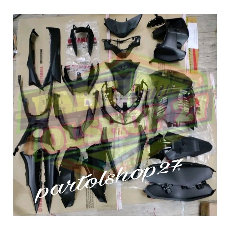 Jual PAKET FULL SET BODY KASAR AEROX NEW CONNECTED ASLI ORIGINAL YAMAHA ...