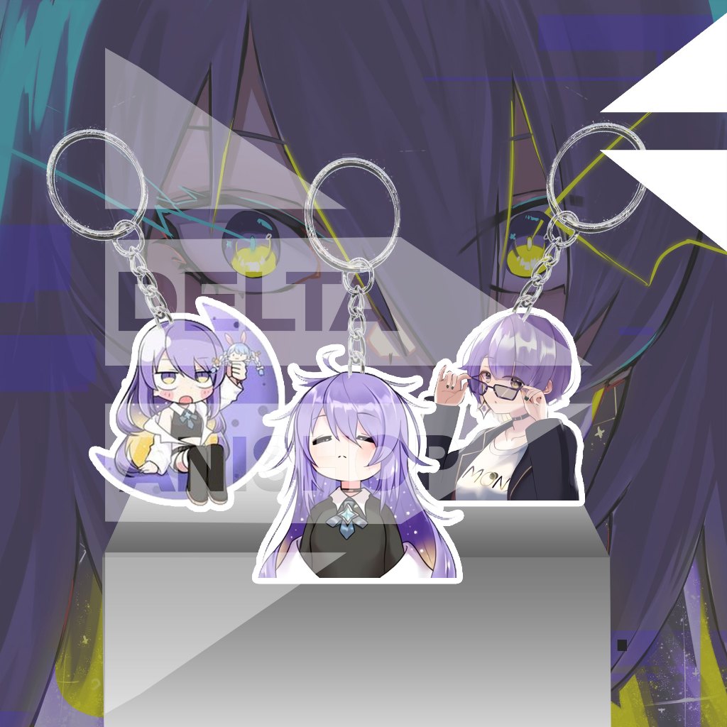 Jual Gantungan Kunci / Keychain / Gantungan HP - Vtuber - Moona ...