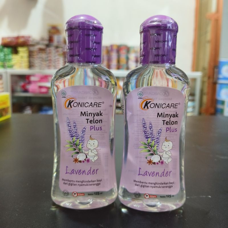 Jual KONICARE LAVENDER MINYAK TELON PLUS 125ml | Shopee Indonesia