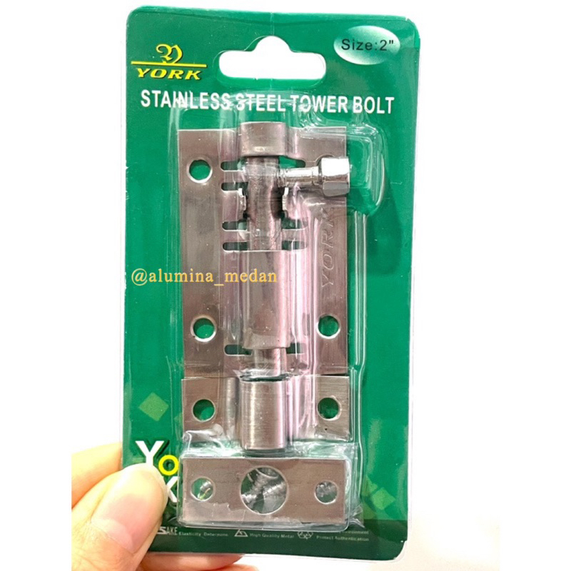 Jual Grendel stainless asli / Grandel pintu / Pengunci Pintu / 2 inci ...