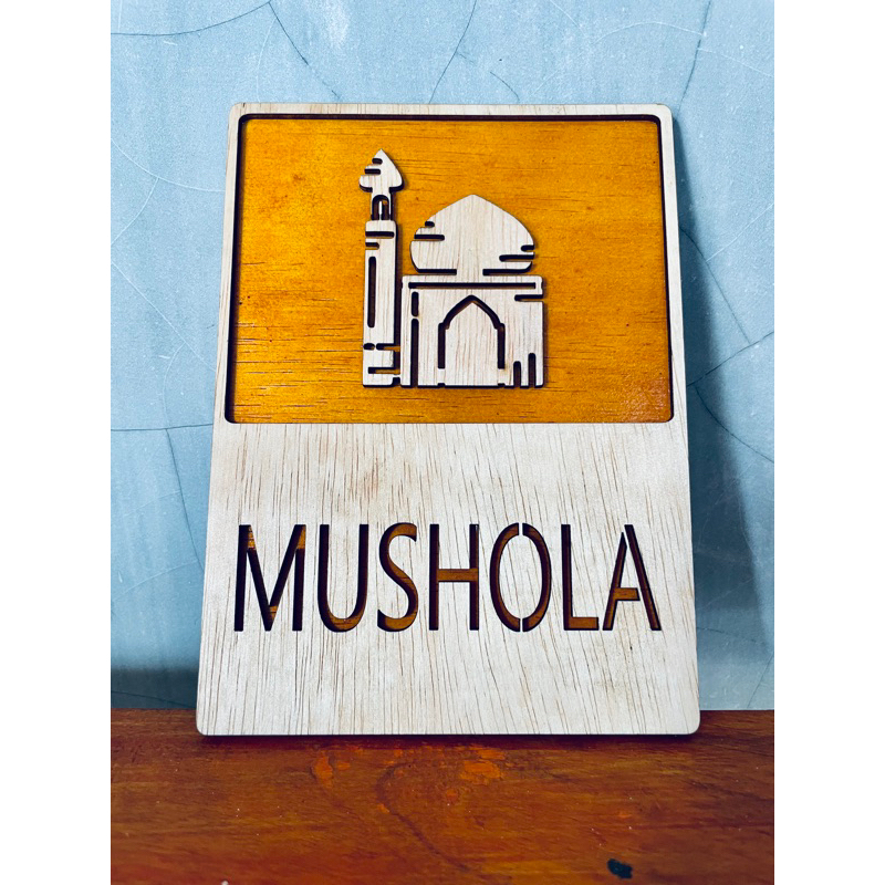 Jual papan tanda sign cctv 24 jam / jagalah kebersihan / mushola / alas ...