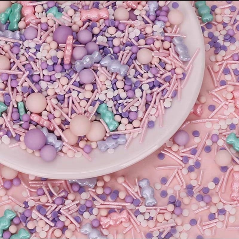 Jual sprinkle permen/hiasan kue/ sprinkle mutiara / box kue/ kotak kue ...