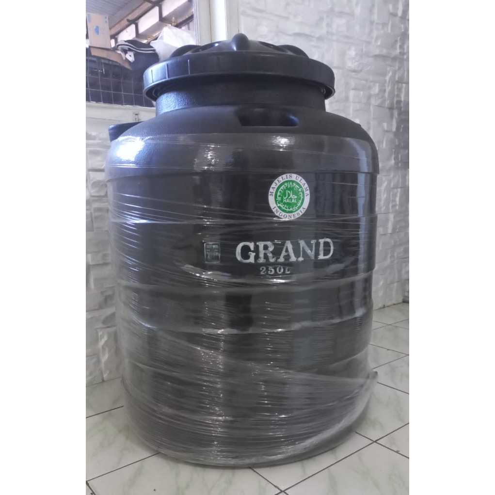 Jual Tangki Tandon Toren Air Plastik GRAND 250 L Anti Lumut Garansi ...