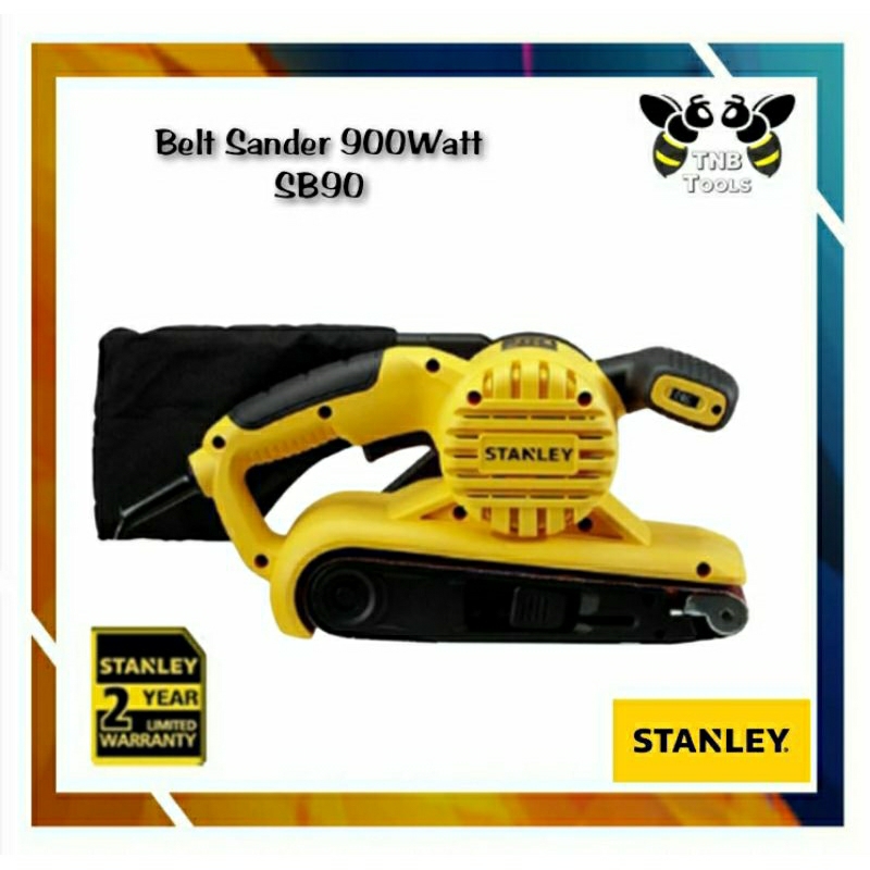 Jual STANLEY Belt Sander 900Watt SB90 | Mesin Amplas Belt Listrik ...