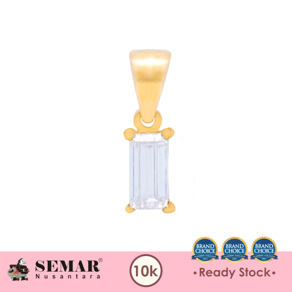 Jual Liontin Emas Avaa Emerald Cut Small Gold 10K Semar Nusantara ...