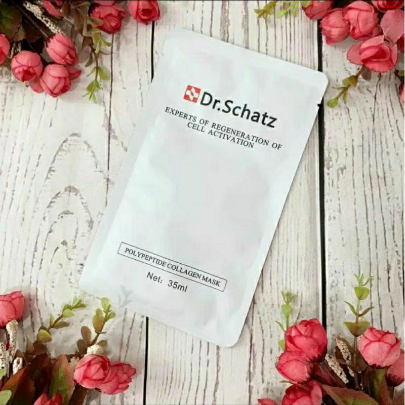 Jual Dr Schatz Polypeptide Collagen Mask Per SHEET | Shopee Indonesia
