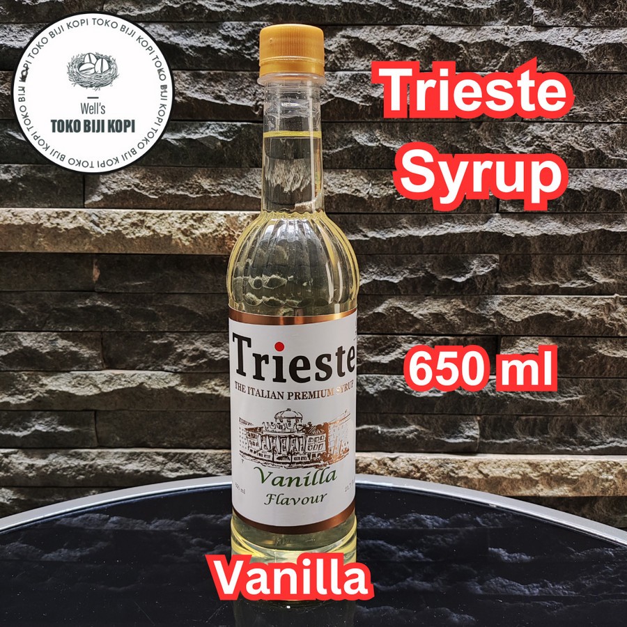 Jual Trieste Syrup Flavoured Sirup Rasa - 650 ml | Shopee Indonesia