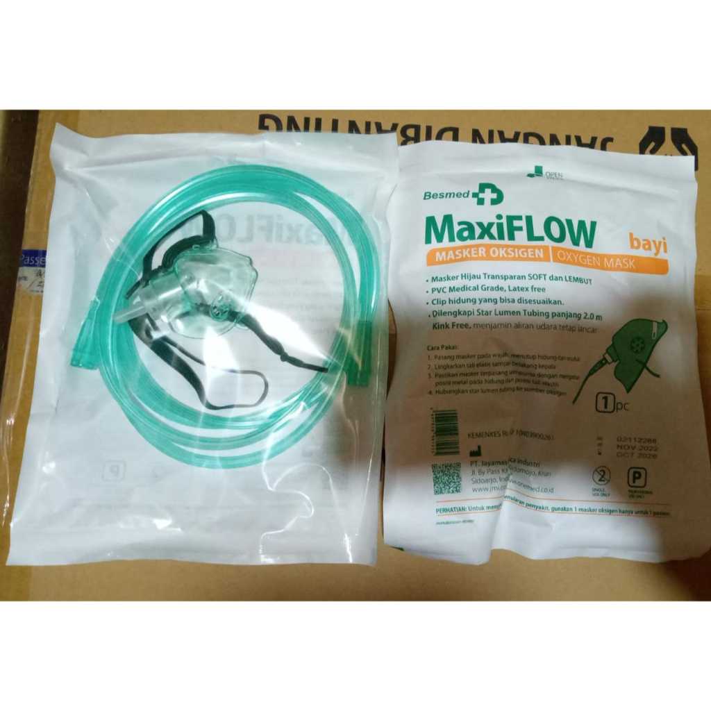 Jual MAXIFLOW (MASKER OKSIGEN) | Shopee Indonesia
