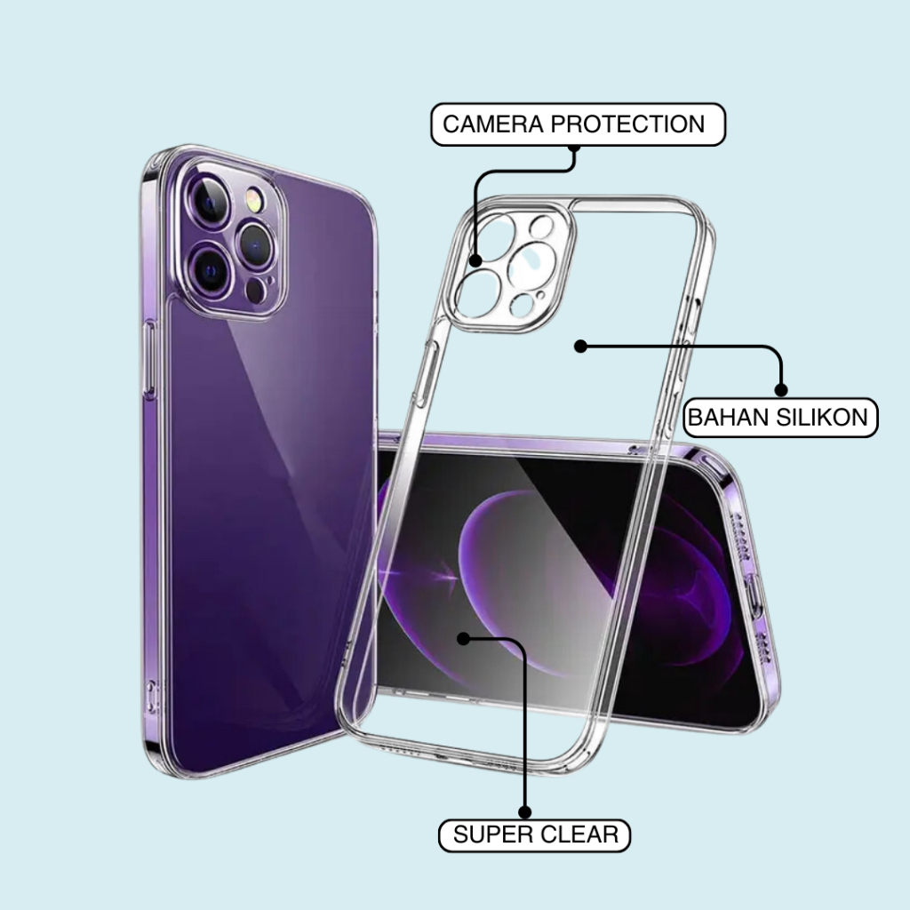 Jual Clear Case Samsung A15 A25 A55 A05 A05S A02 A02s A03 A03s A03 Core A04 A04s A04e M13 5G M23 ...