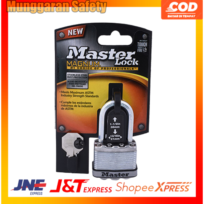 Jual Master Lock Magnum Pad Lock Gembok Kunci 25mm - Kotak Tahan Api ...
