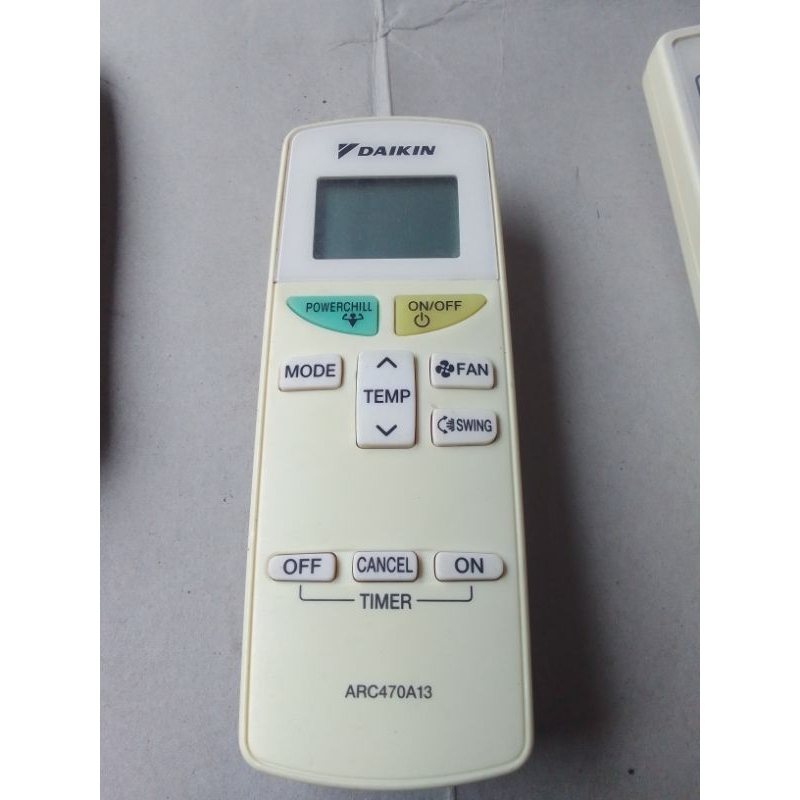 Jual remote control AC Daikin ARC470A13 | Shopee Indonesia