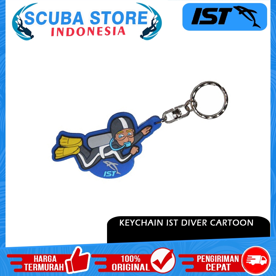 Jual Keychain IST Diver Cartoon Gift Hiasan Hadiah Souvenir Gantungan ...