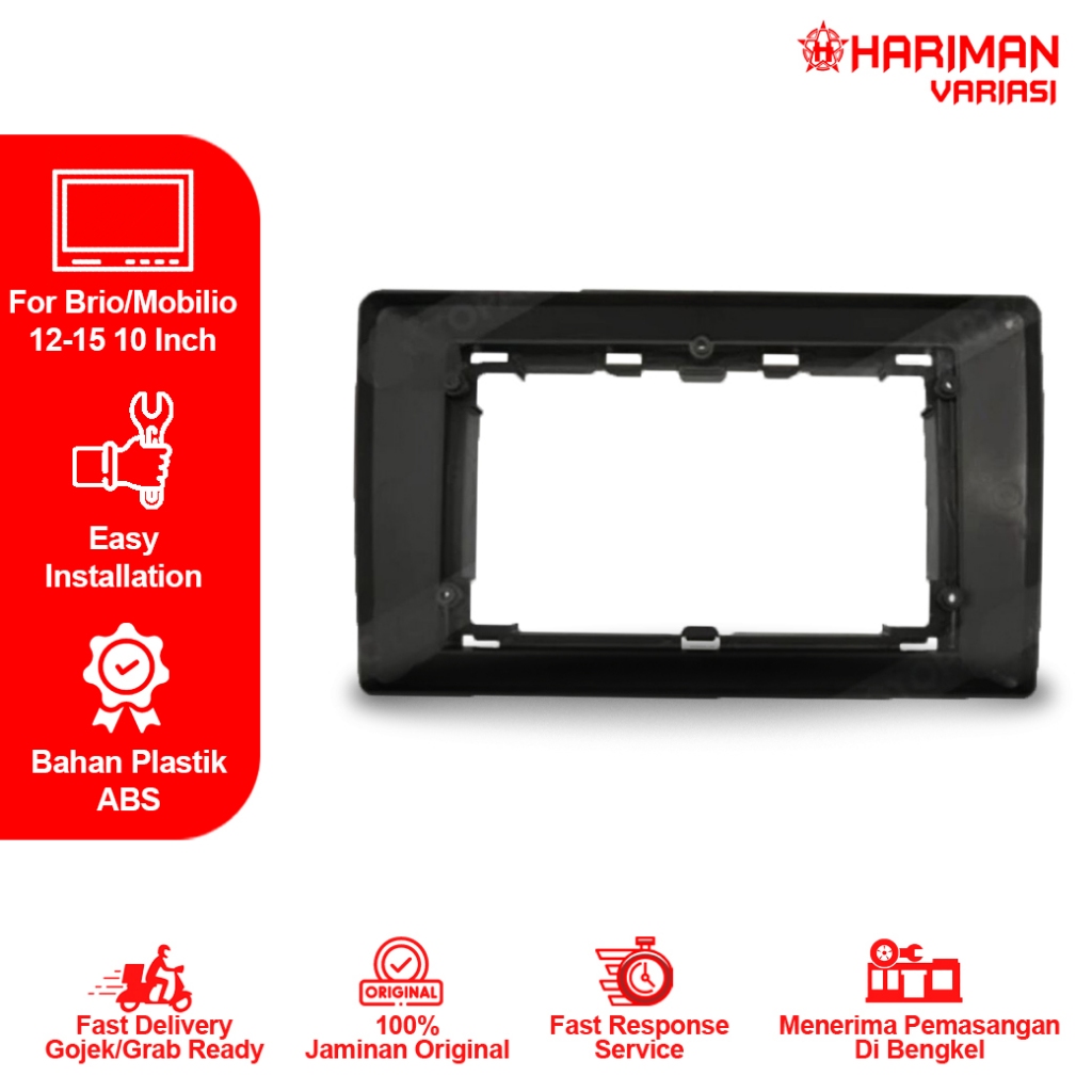 Jual Frame Head Unit Android Honda Brio/Mobilio 2010-2015 10 Inch ...