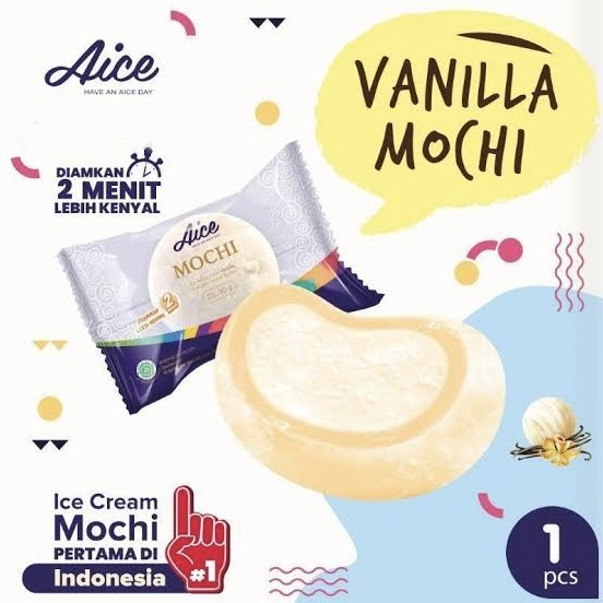 Jual Aice Mochi Durian Coklat Vanilla Klepon Ice Cream Es Krim Moci ...