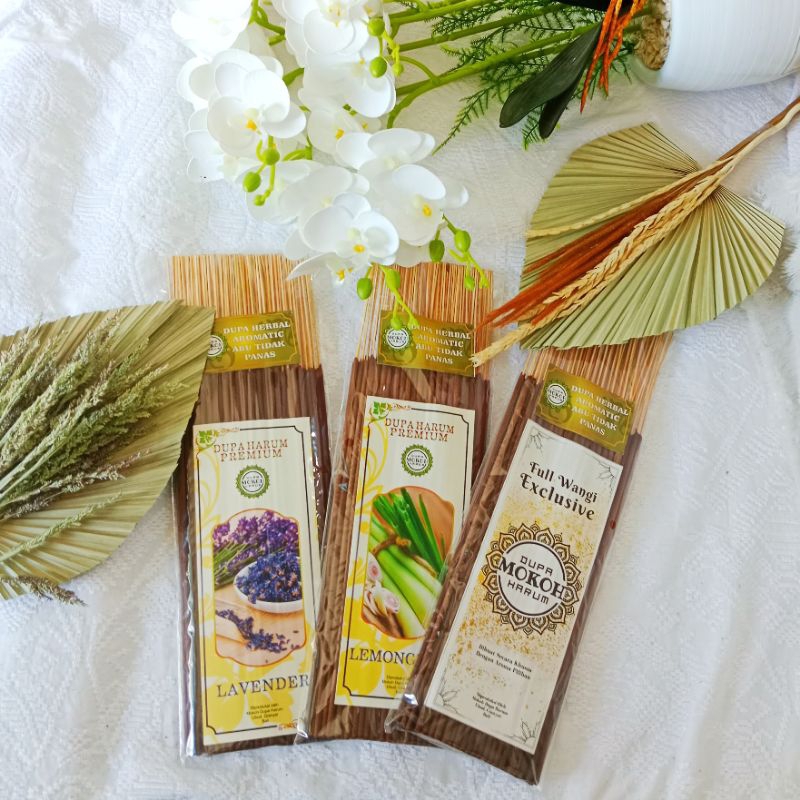 Jual Paket Relax (Lavender, Lemonggrass, Premium Mokoh Dupa) / Dupa ...