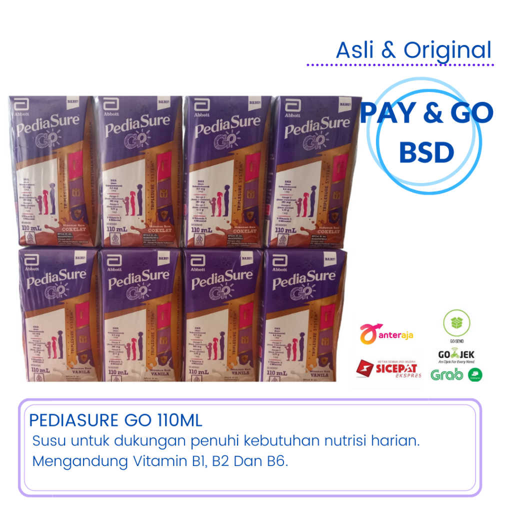 Jual PEDIASURE GO 11ML | Shopee Indonesia