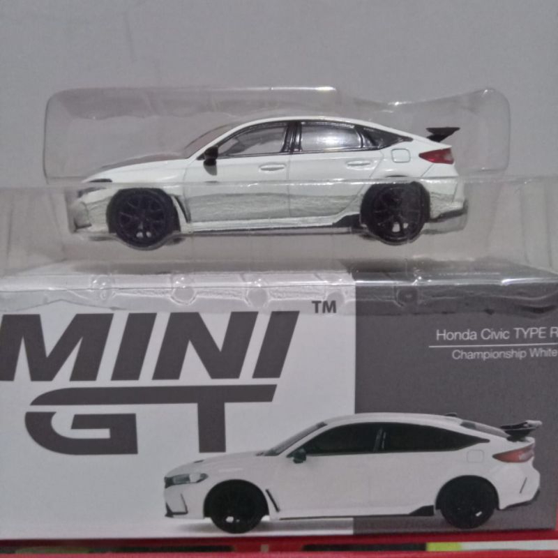 Jual MINI GT HONDA CIVIC TYPE R CHAMPIONSHIP WHITE 2023 | Shopee Indonesia