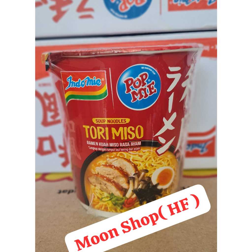 Jual Pop Mie Tori Miso And Tori Kara Soup Noodles Japanese Ramen Shopee Indonesia