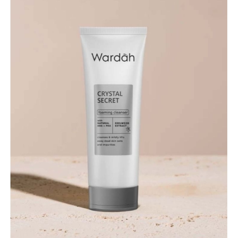Jual Wardah Crystal Secret foaming cleanser 100g Original | Shopee ...