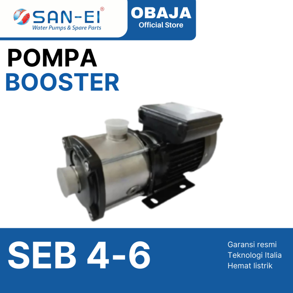 Jual San Ei Pompa Booster SEB 4-6 / Pompa Booster SEB 4-6 San Ei | Shopee Indonesia