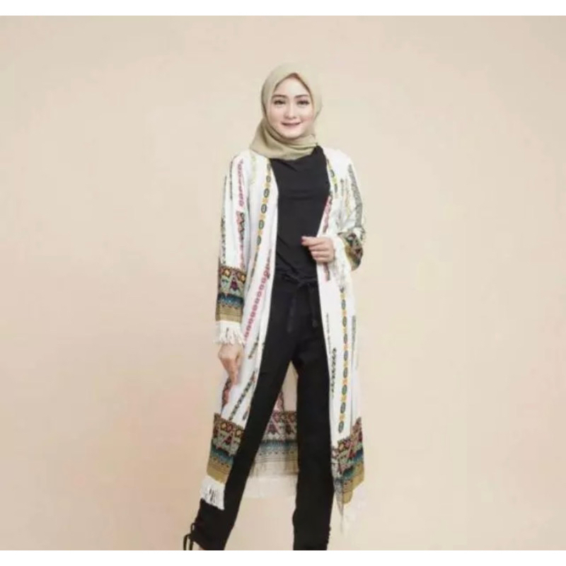 Jual OUTER BOHEMIAN WHITE | Shopee Indonesia