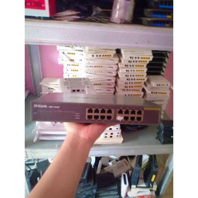 Jual Switch Hub 16 port D-LINK 16 port sesuai deskripsi | Shopee Indonesia