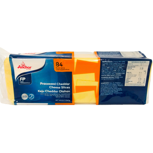 Jual ANCHOR Q/S SLICES COLOURED 1.04 KG ( 84 SLICE ) | Shopee Indonesia