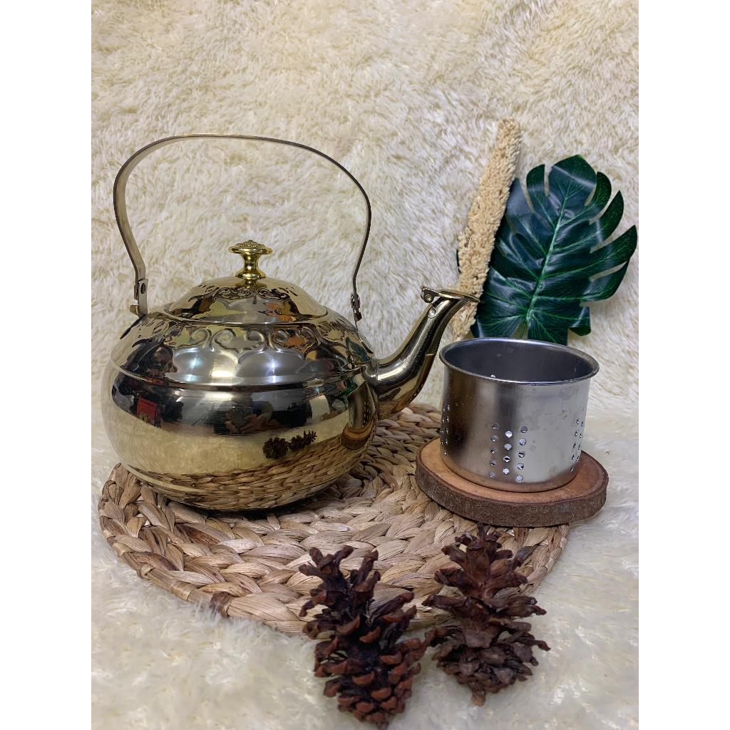 Jual Teko Arabian / Teko Arab KETTLE / souvenir Haji umroh / Golden ...
