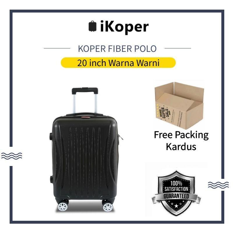 Jual [iKoper] Koper 20 Inch Original Polo Cabin Size Koper Fiber ...
