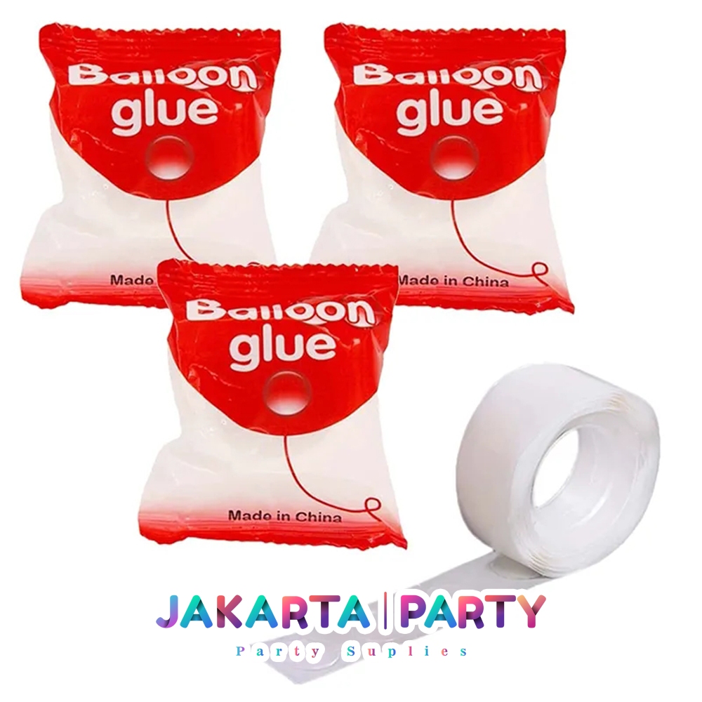 Jual Lem Balon / Ballon Glue / Lem Dekorasi / Glue Dot Balloon | Shopee ...