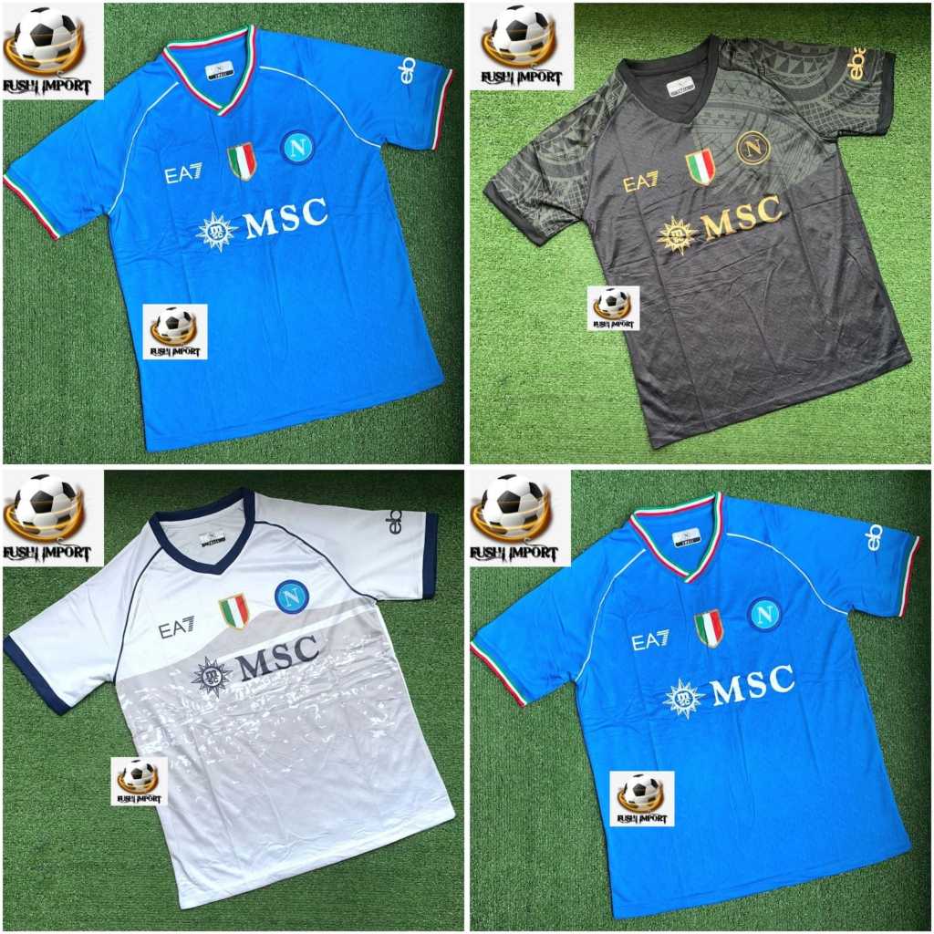Jual Jersey Baju Bola Napoli Home Away 3rd Third Full Patch 2023 2024