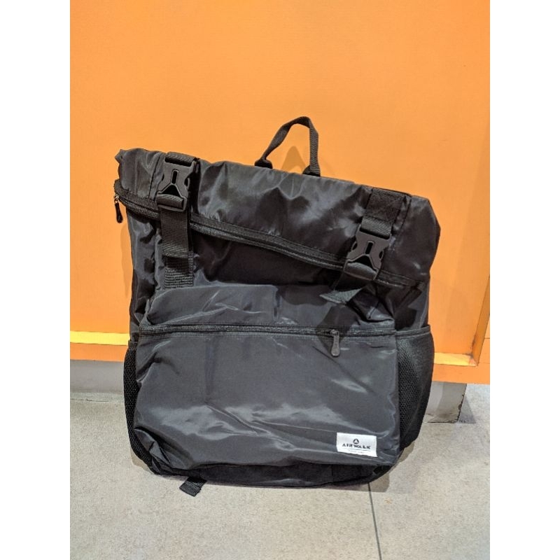 Jual Airwalk Backpack Black Original | Shopee Indonesia