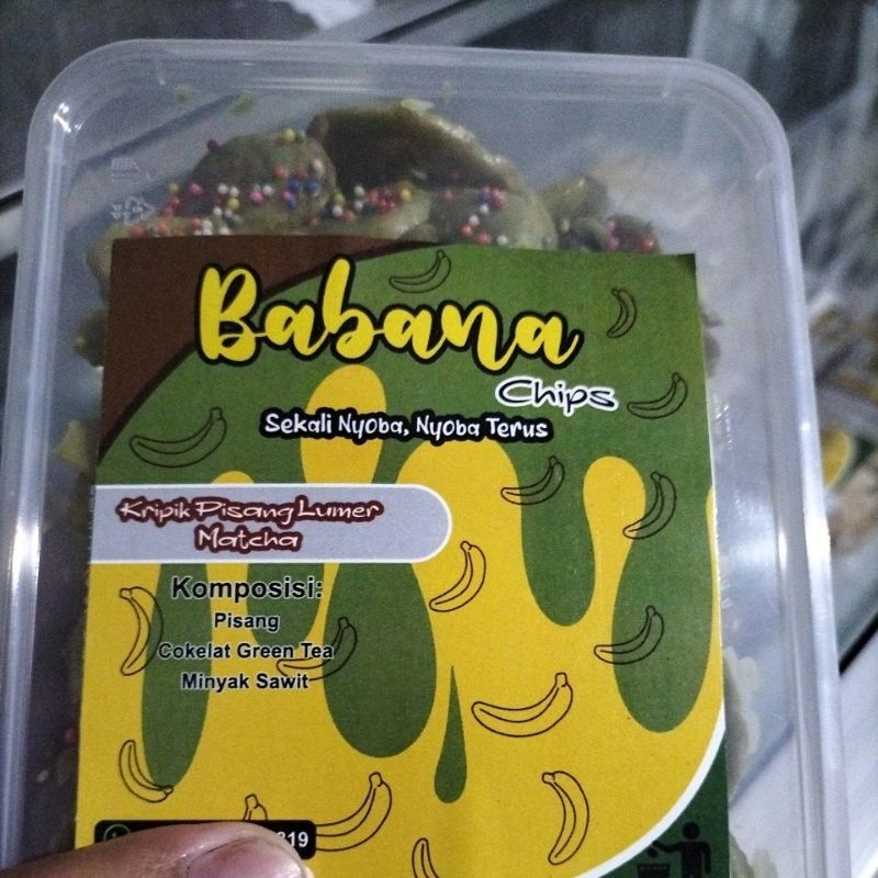 Jual BABANA KERIPIK PISANG LUMER MATCHA - KERIPIK PISANG RENYAH ...
