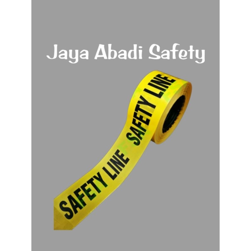 Jual Police Line/ Barricade Variasi Tulisan " SAFETY LINE " Ukuran 3 ...