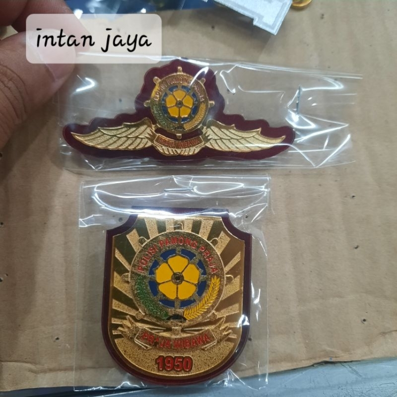 Jual Pin Kewenangan Dan Wing Pol PP Magnet | Shopee Indonesia
