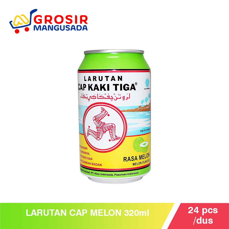 Jual Larutan Cap Kaki Tiga Melon 320 ml - Pereda Panas Dalam Paket Murah 6pcs | Shopee Indonesia