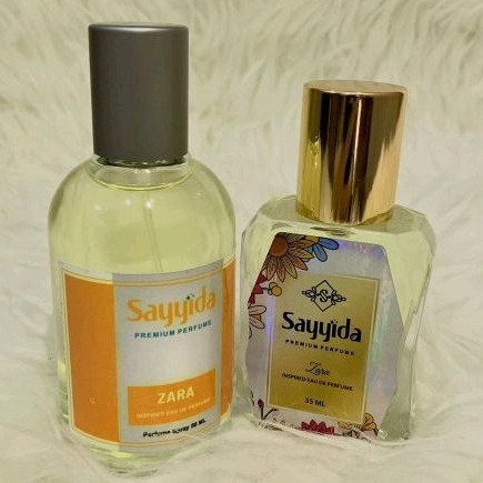 Jual Parfume Premium Sayyida Non Alkohol Varian Zara Original ...