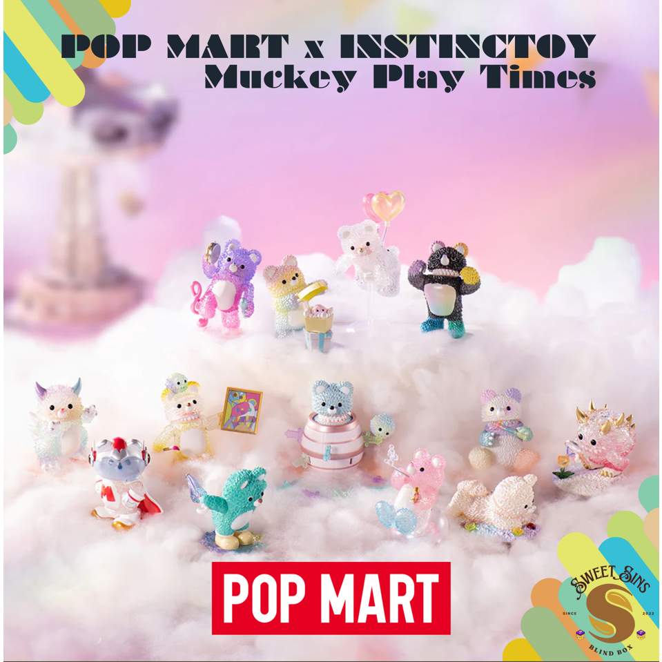 Jual Pop Mart x Instinct Toy Muckey Play Times Series - Random | Shopee ...