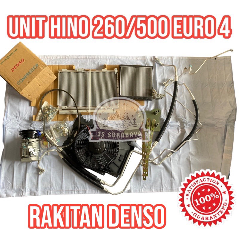 Jual Unit Ac Hino 260 500 Euro 4 Rakitan Denso Paket lengkap Ac Truck ...