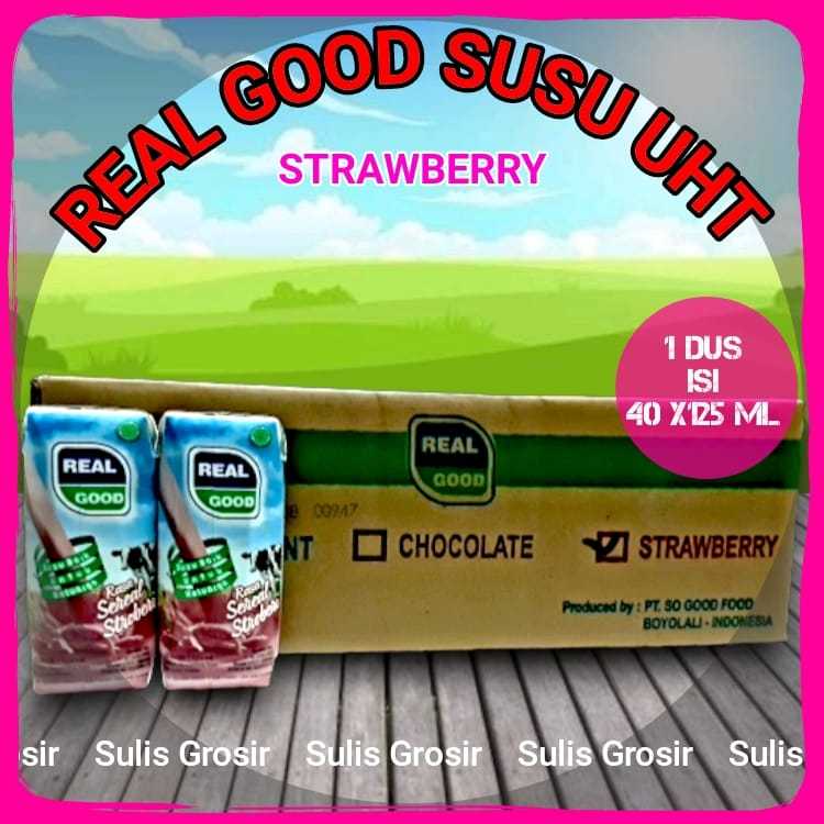 Jual Real Good 125 ml 1 Dus isi 40 pcs Kemasan Teko dan Kotak | Shopee ...